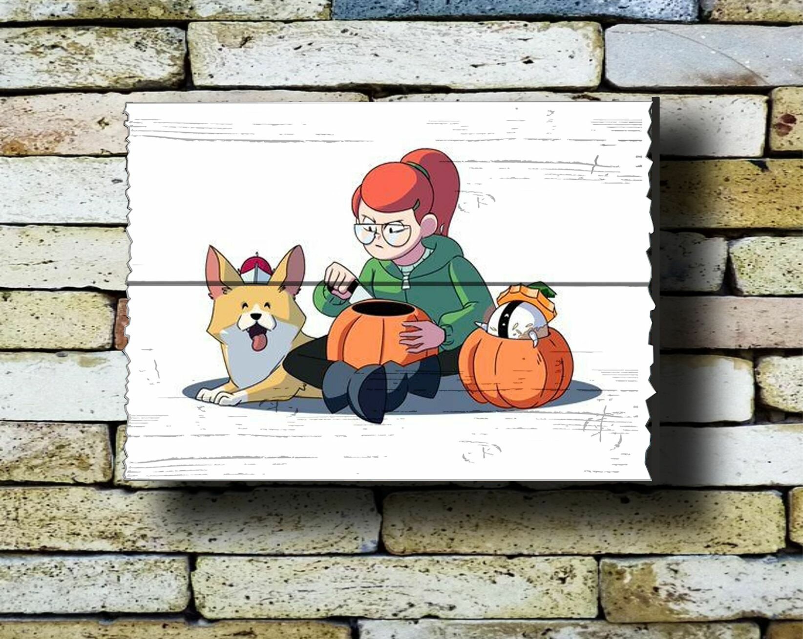 Картина на досках infinity train 2 Бесконечный поезд, One - One, инфинити трейн, Тьюлип