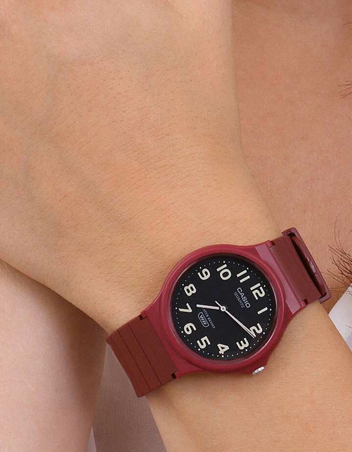Наручные часы CASIO Collection, бордовый — фото 1