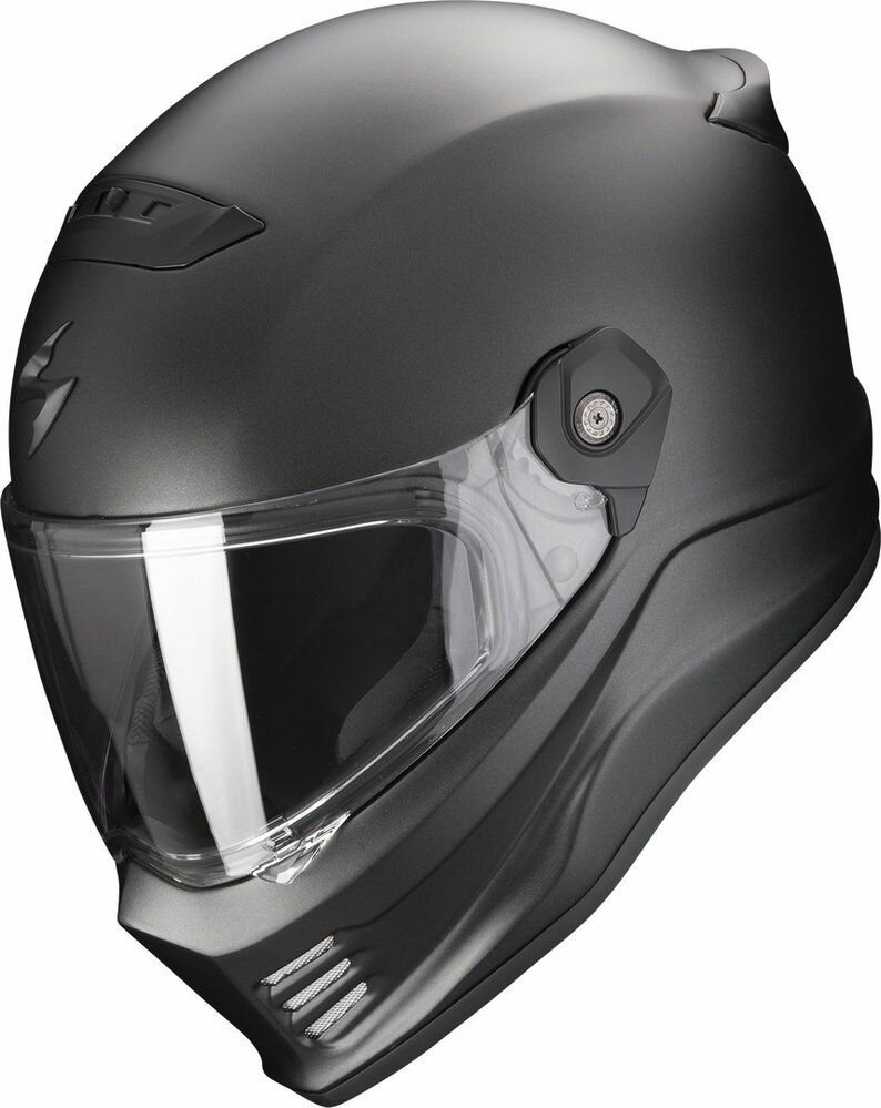 Мотошлем интеграл Scorpion Exo Covert FX Solid / Матовый / Черный (S / Черный)