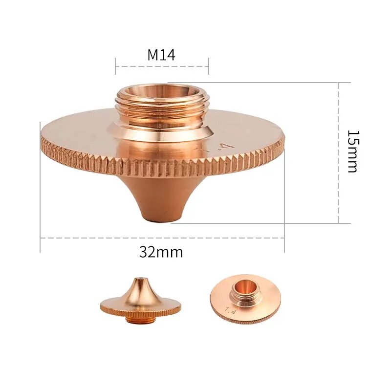 Лазерное сопло 1.5mm High Speed Single для Raytools BM110 BM111