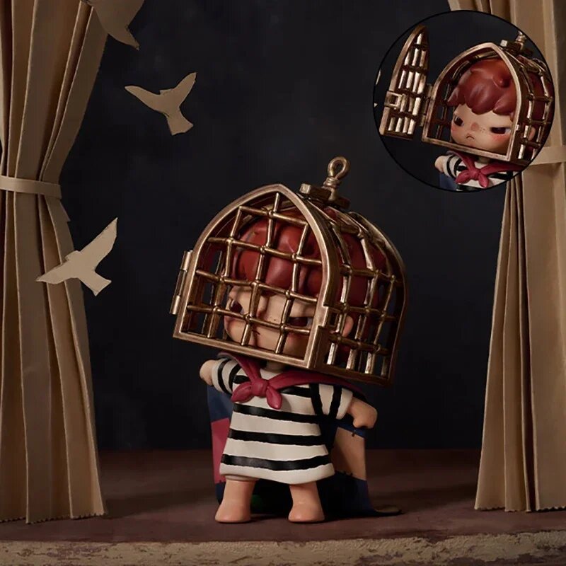 POP MART Hirono TAMED WILDGRASS, Цвет: Caged Bird