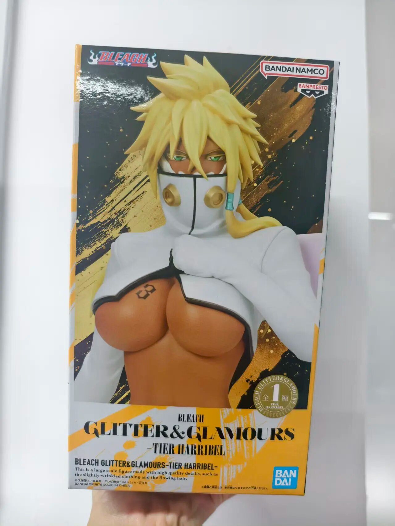 В наличии Оригинальные фигурки BANPRESTO MAXIMATIC【BLEACH】Гримджоу Ягерджакес, Улькиорра Сифер, Тиер Харрибел — модель-игрушка, подарок
