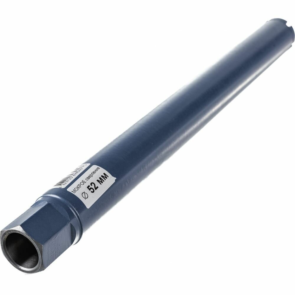 Коронка алмазная по бетону (52х450 мм; 1 1/4") для установок алмазного бурения KEOS DC052.500