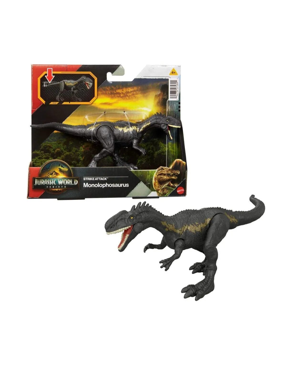 Фигурка Jurassic World Монолофозавр JGB77/JCL60