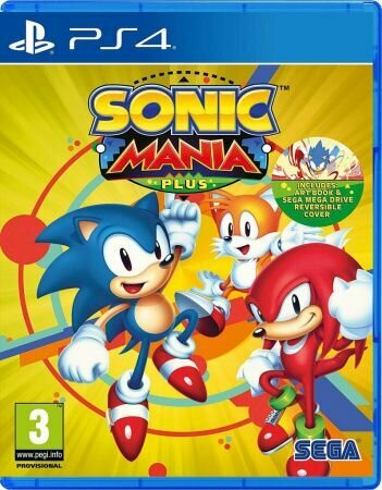 Игра Sonic Mania Plus PS4, английская версия