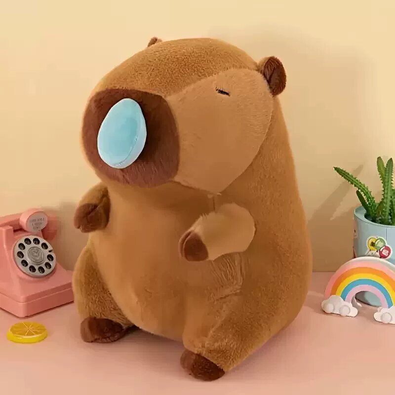 Плюшевая игрушка-капибара для детей, популярная в интернете, кукла-компаньон для кровати, подарок, очень большой размер