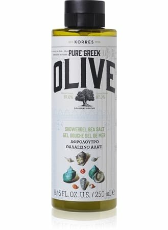Средство для душа Korres Pure Greek Olive & Sea Salt, гель, 250 мл