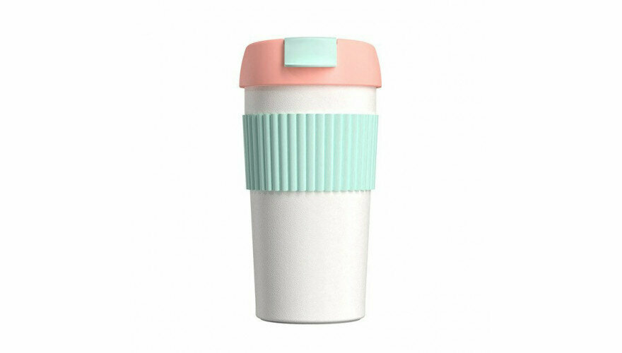 Термокружка KKF Rainbow S-U45C, 0.49 л, pink/mint