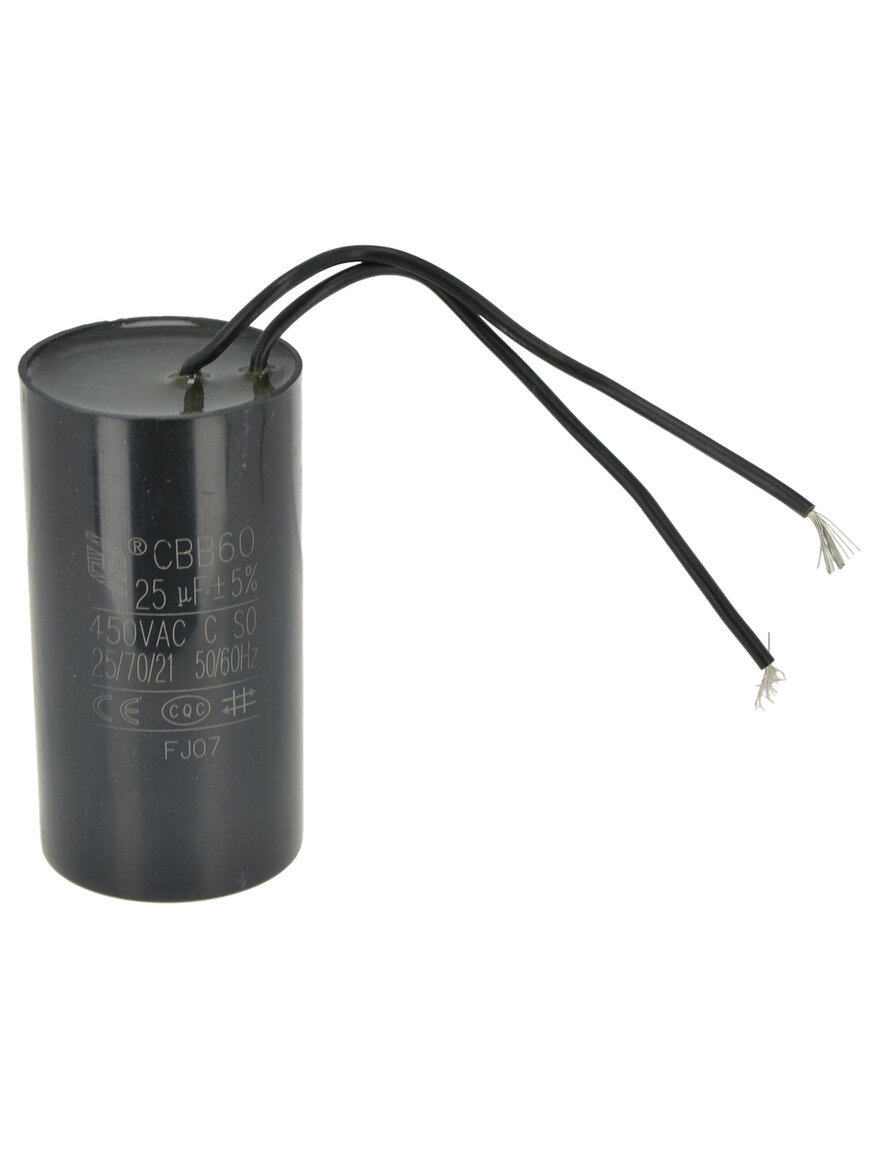 Конденсатор 25uF 450V для плиткореза ЗУБР ЭП-200-1000С