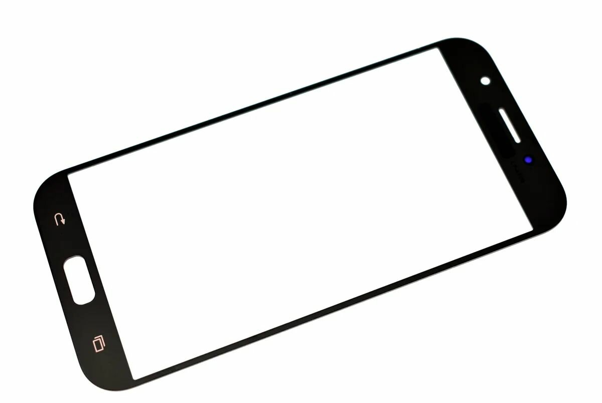 Стекло для переклейки Samsung Galaxy A7 (2017) SM-A720 розовый