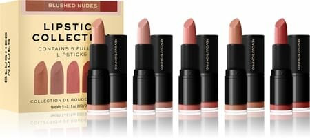 Губная помада Revolution PRO Lipstick Collection, оттенок blushed nudes, 5 3,2 г