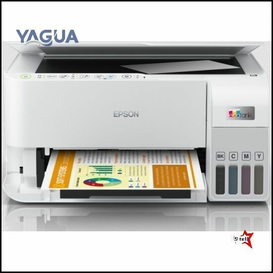 МФУ Струйное Epson L3556, белый, перламутровый