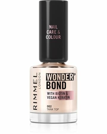 Лак для ногтей Rimmel Wonder'Bond, оттенок 002 Tank Top, 12 мл