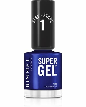 Лак для ногтей Rimmel Super Gel, оттенок 101 galapagos, 12 мл