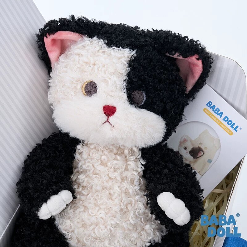 BABADOLL Корова Кот Плюшевая Игрушка 20-29 см Мягкая Волосатая Кукла для Детей и Коллекционеров