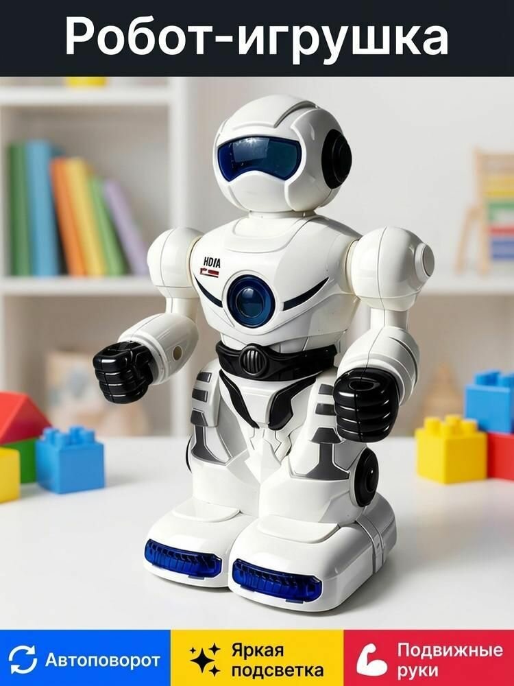 Музыкальная игрушка-робот-космонавт, поющий, подарок для детей