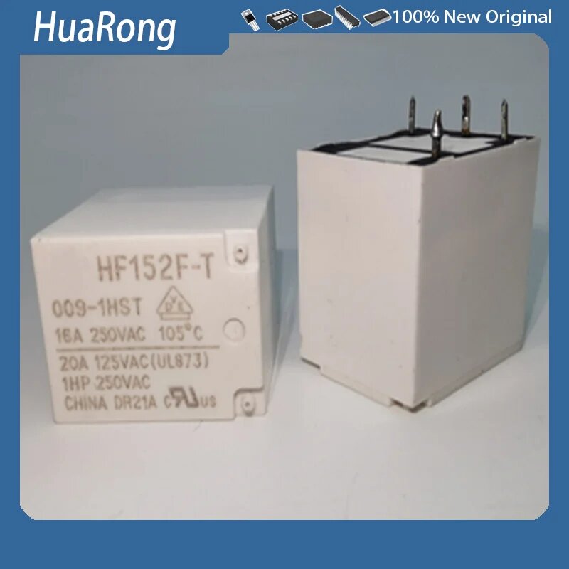 5 шт./лот HF152F-T 009-1HT 4-контактный разъем 9В