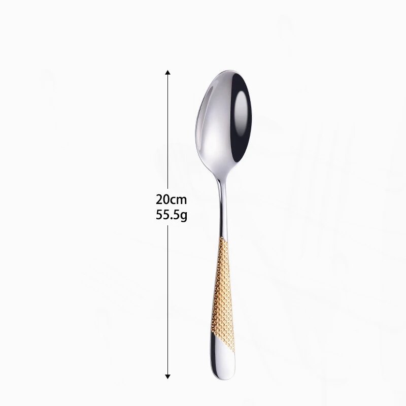 Ложка столовая 20см, 55.5г, gold spoon