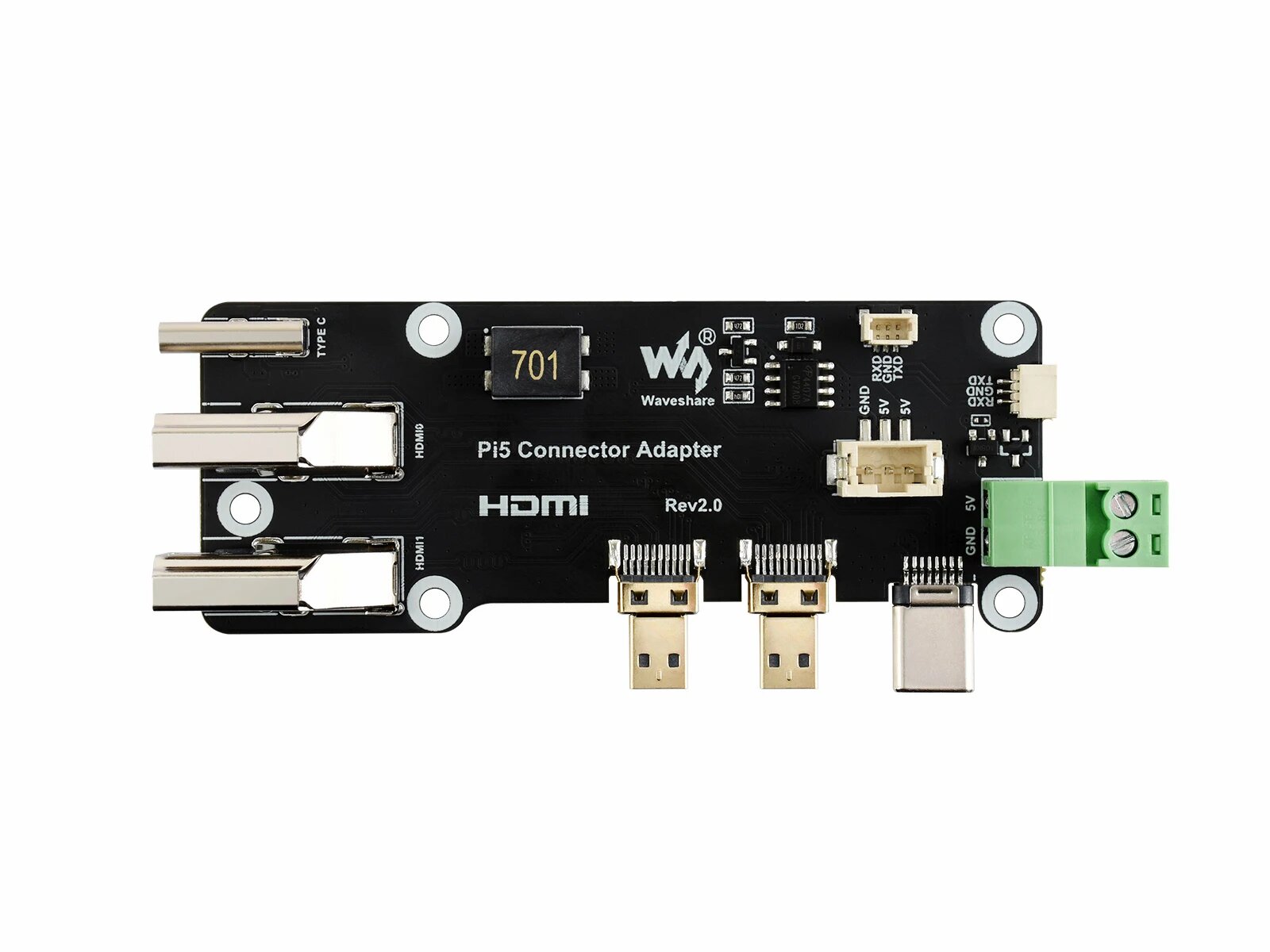 Адаптер Micro HDMI-HDMI для Raspberry Pi 5/4B — фото 1