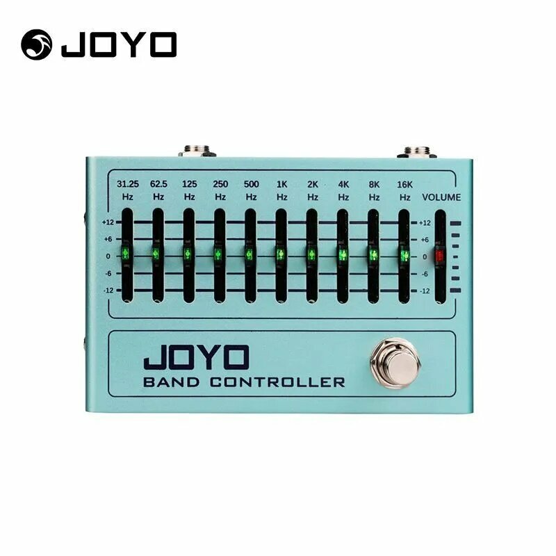 JOYO R-12 BAND CONTROLLER Контроллер диапазона 10 Полосный графический эквалайзер Гитарная педаль эффектов