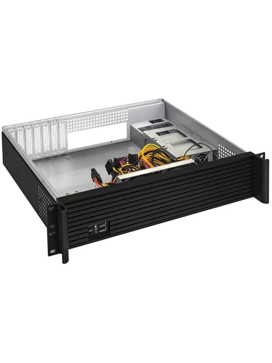 Корпус серверный 2U Exegate Pro 2U350-01 EX292511RUS RM, высота 2U, USB
