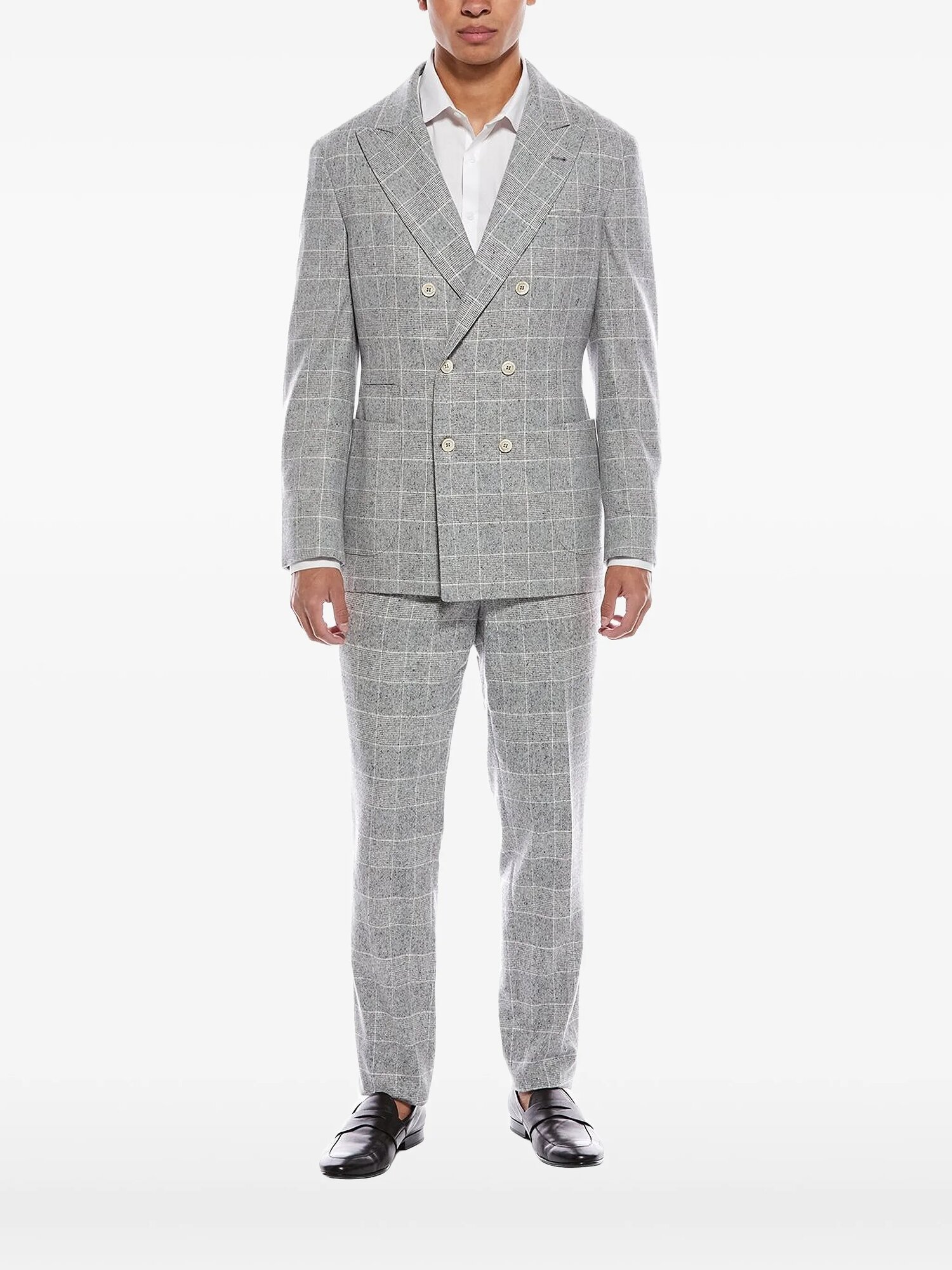 Комбинезон Double-breasted checkered suit
