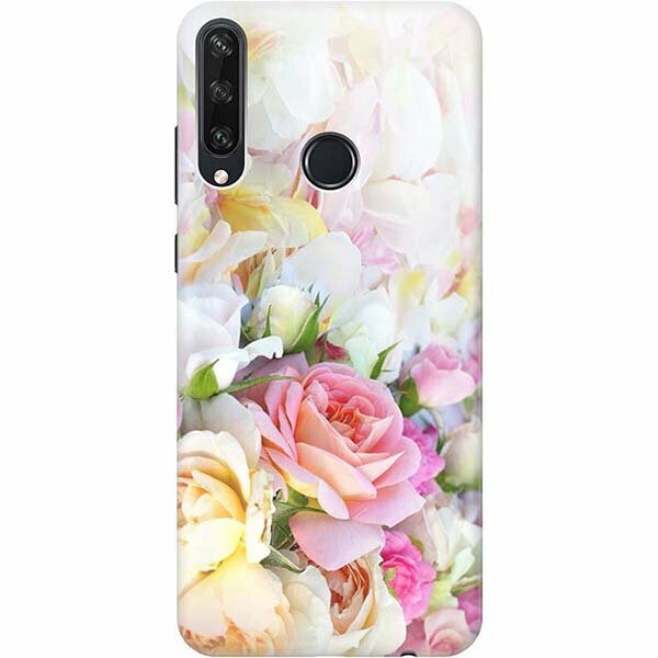 Чехол - накладка ArtColor для Huawei Y6p с принтом "Нежные розы"