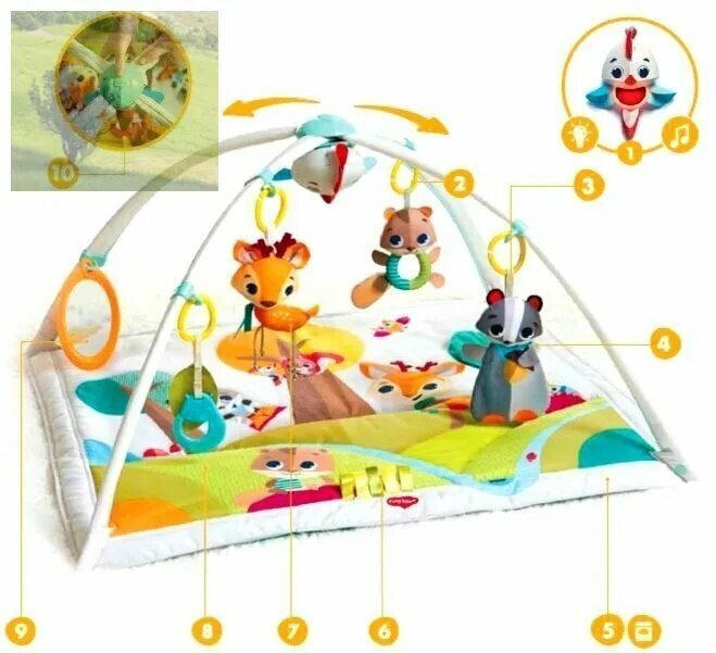 Развивающий коврик — фото 1