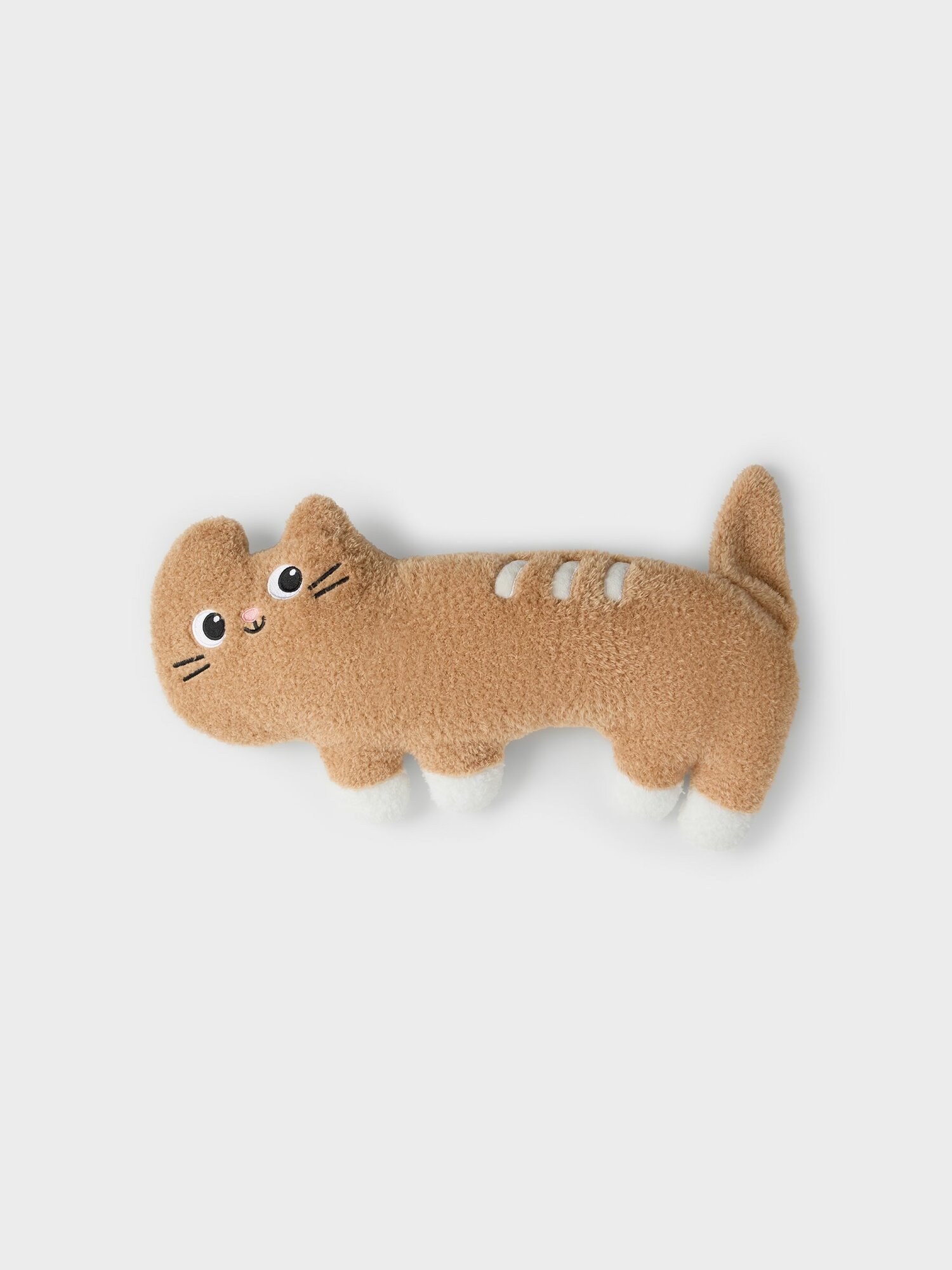 Подушка декоративная, 50х28 см, полиэстер, бежевая, Кот, Cat, Kuchenland
