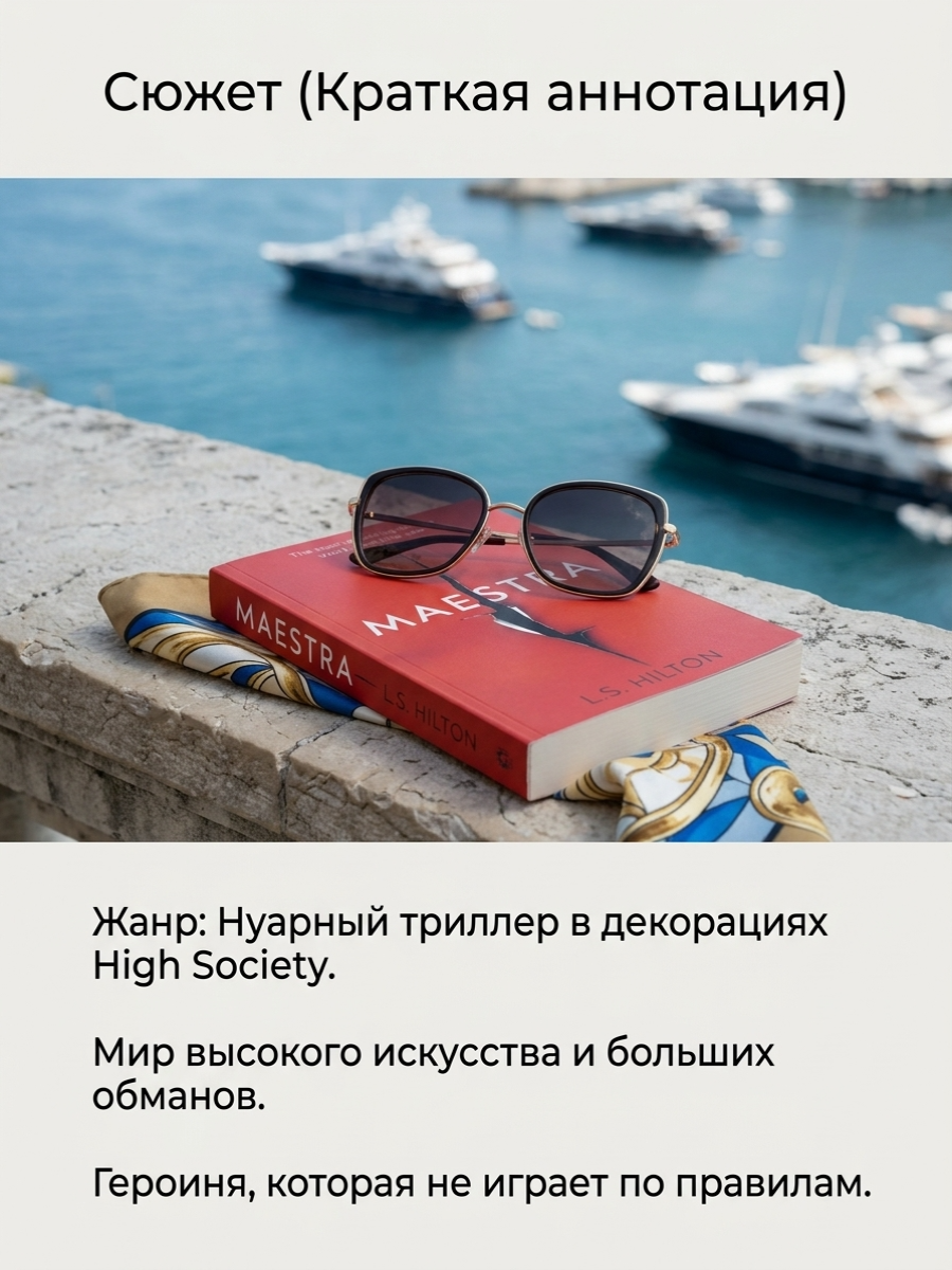 Книга Хилтон Л. С. "Maestra" от Zaffre, психологический триллер, 352 стр, 2016 г. — фото 1