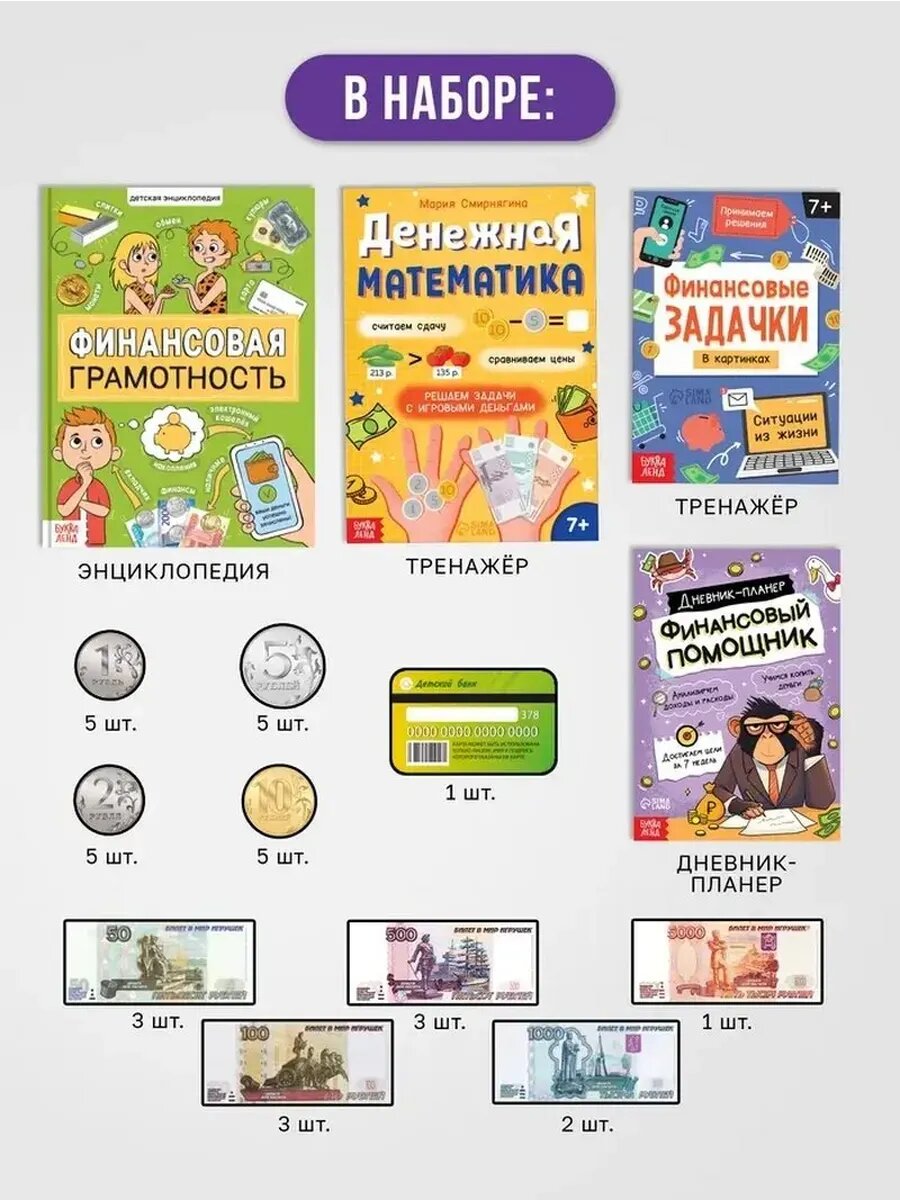 Подарочный набор для развития финансовой грамотности