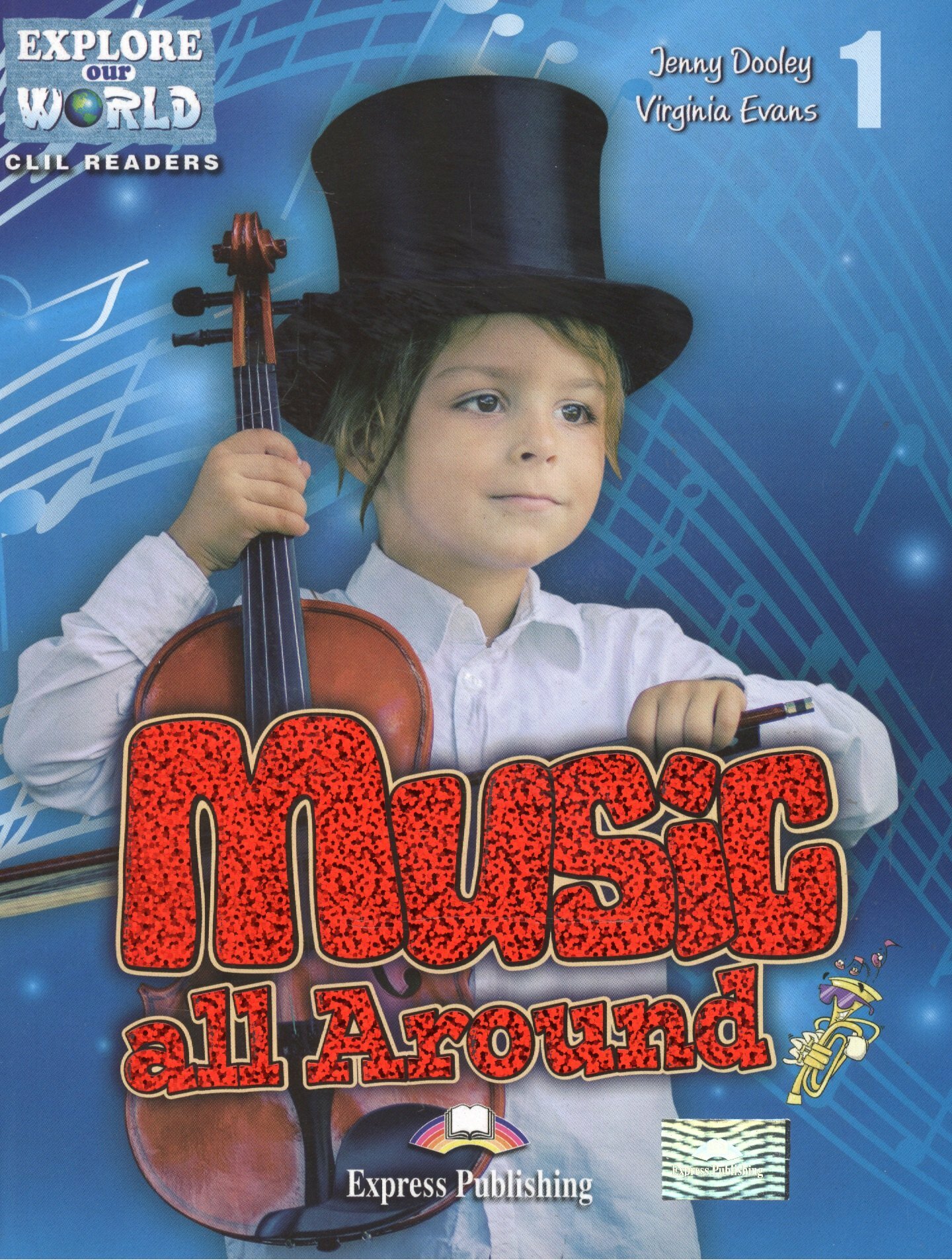 Книга: "Music all Around. Level 1. Книга для чтения" от Дули Д, русский язык, Прочие издания на английском