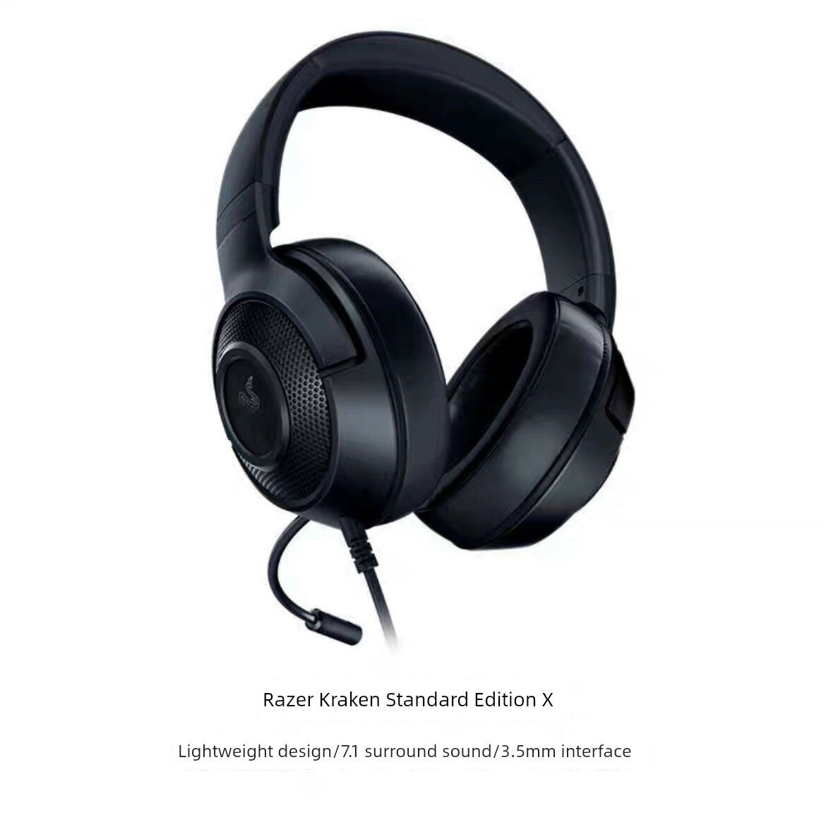Razer Kraken X игровая гарнитура с 7.1 surround sound, наушники с 3.5 мм разъемом для ПК, консолей и мобильных