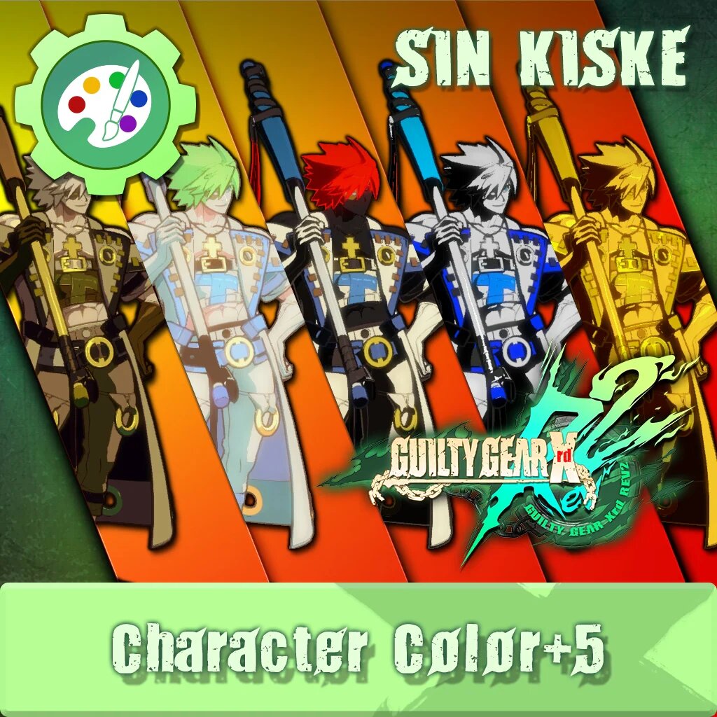 Дополнение GUILTY GEAR Xrd Rev.2 Additional Character Color - SIN, цифровое издание PlayStation 4, регион Турция / код пополнения баланса
