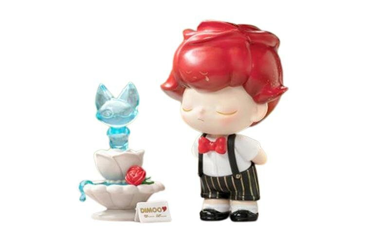 Коллекционные игрушки унисекс POP MART DIMOO Date Японский стиль, Confirmed-Love Confession Fountains (Open)