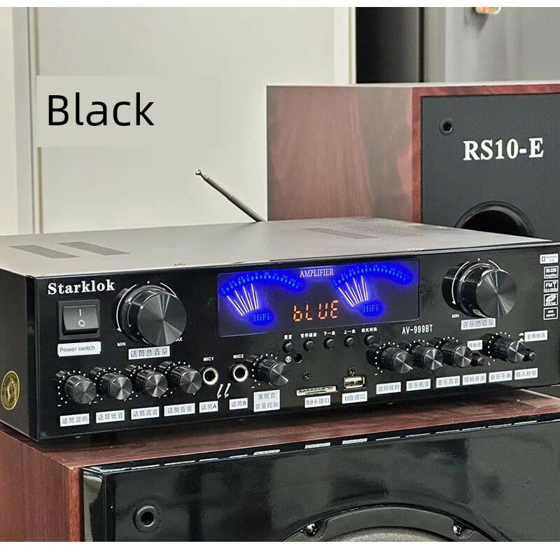STARKLOK 7.1 двойное кольцо Bull домашний кинотеатр Bluetooth усилитель домашний усилитель высокой мощности KTV