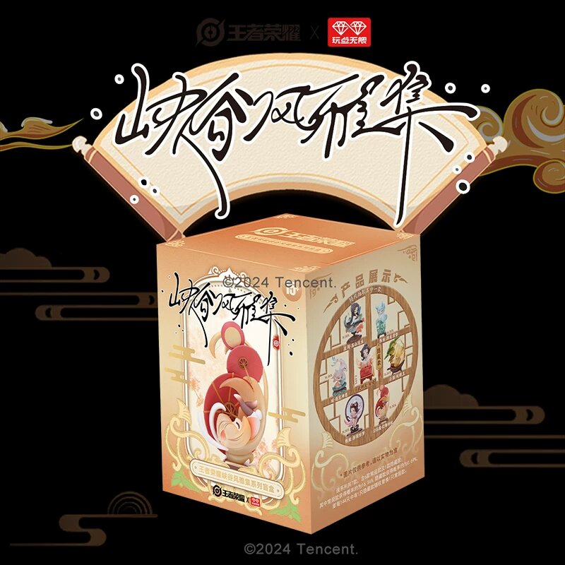 Фигурка из коллекции «Ветреный собор» для слепой коробки, случайный персонаж, ручная работа, лицензированная, 2024