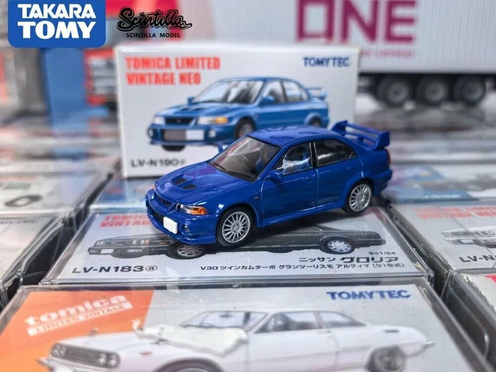 Машинка Tomytec 1/64 Tomica Limited Vintage Tomytec TLV LV-N190a Alloy Car Model Collection Gift