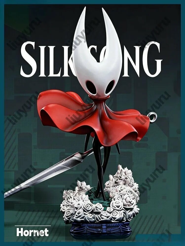 Фигурка Hornet Hollow Knight Silksong, коллекционная статуэтка для фанатов, подарок геймеру