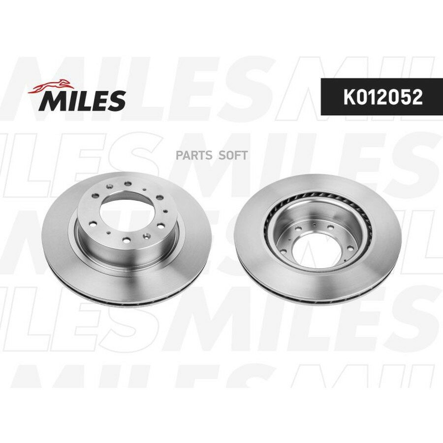 MILES K012052 Диск тормозной Great Wall Poer/Tank 300/500 - задний ()