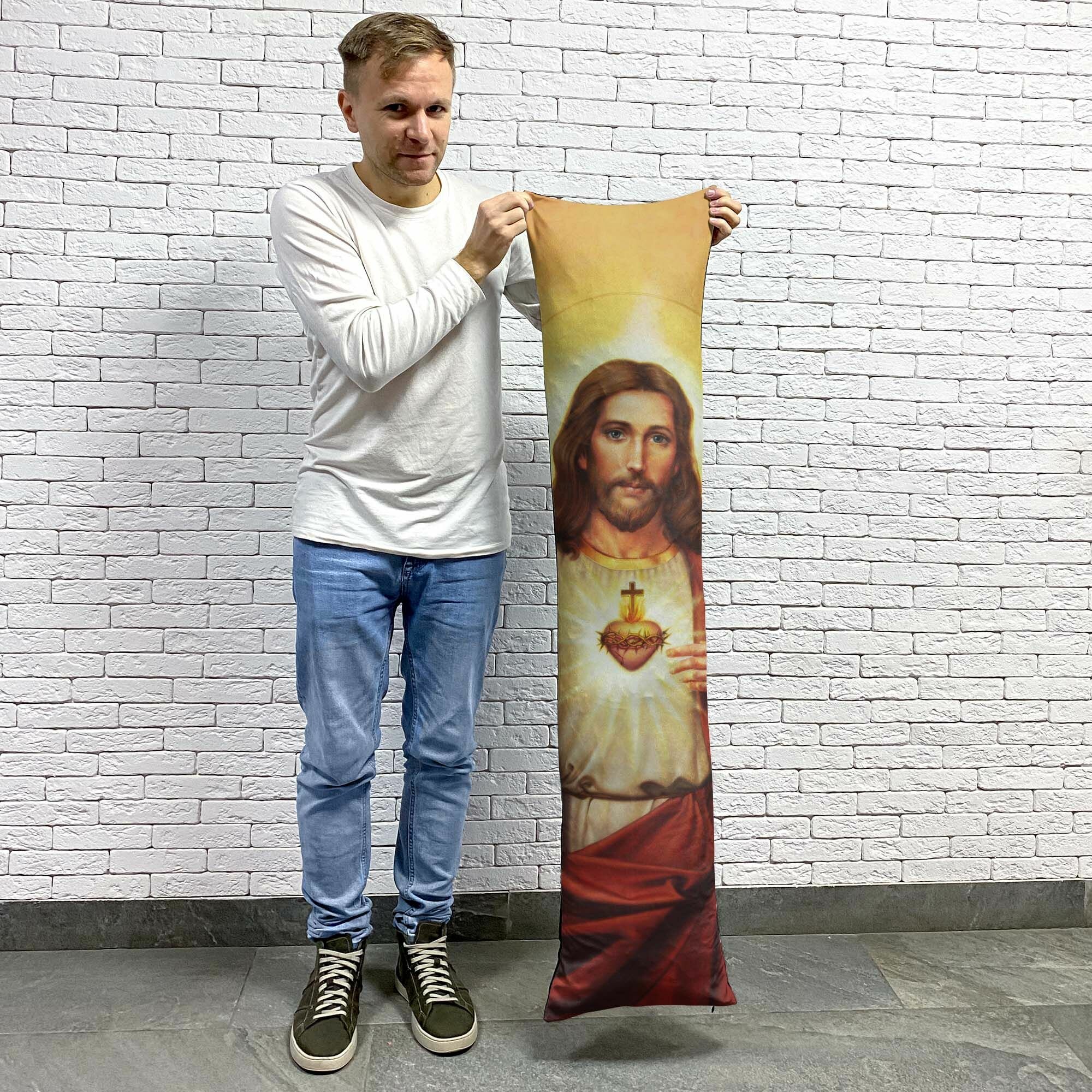 Подушка дакимакура Иисус Христос 35x140 см