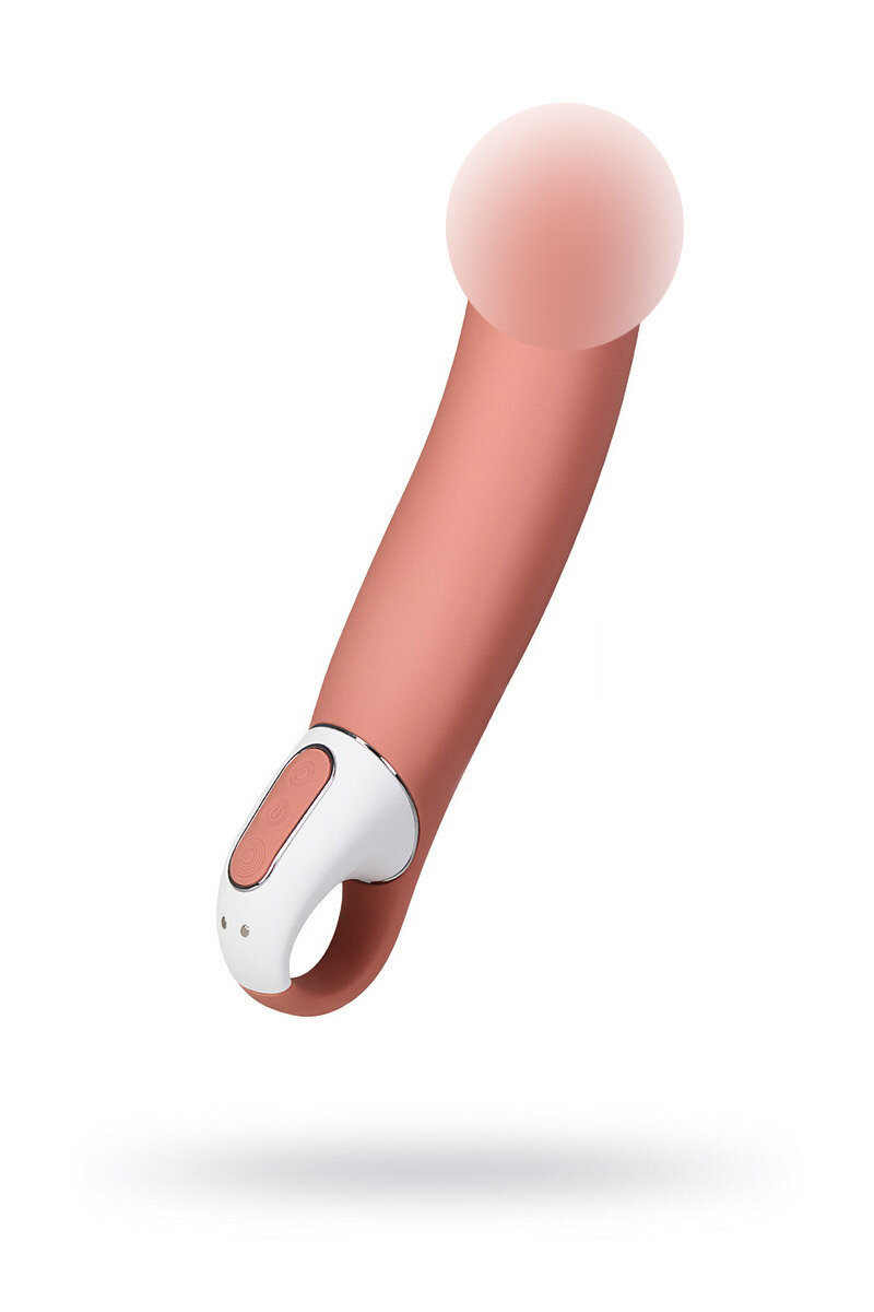 Вибратор большой с выраженной головкой Satisfyer Vibes Master, 12 режимов, 23,5 см.