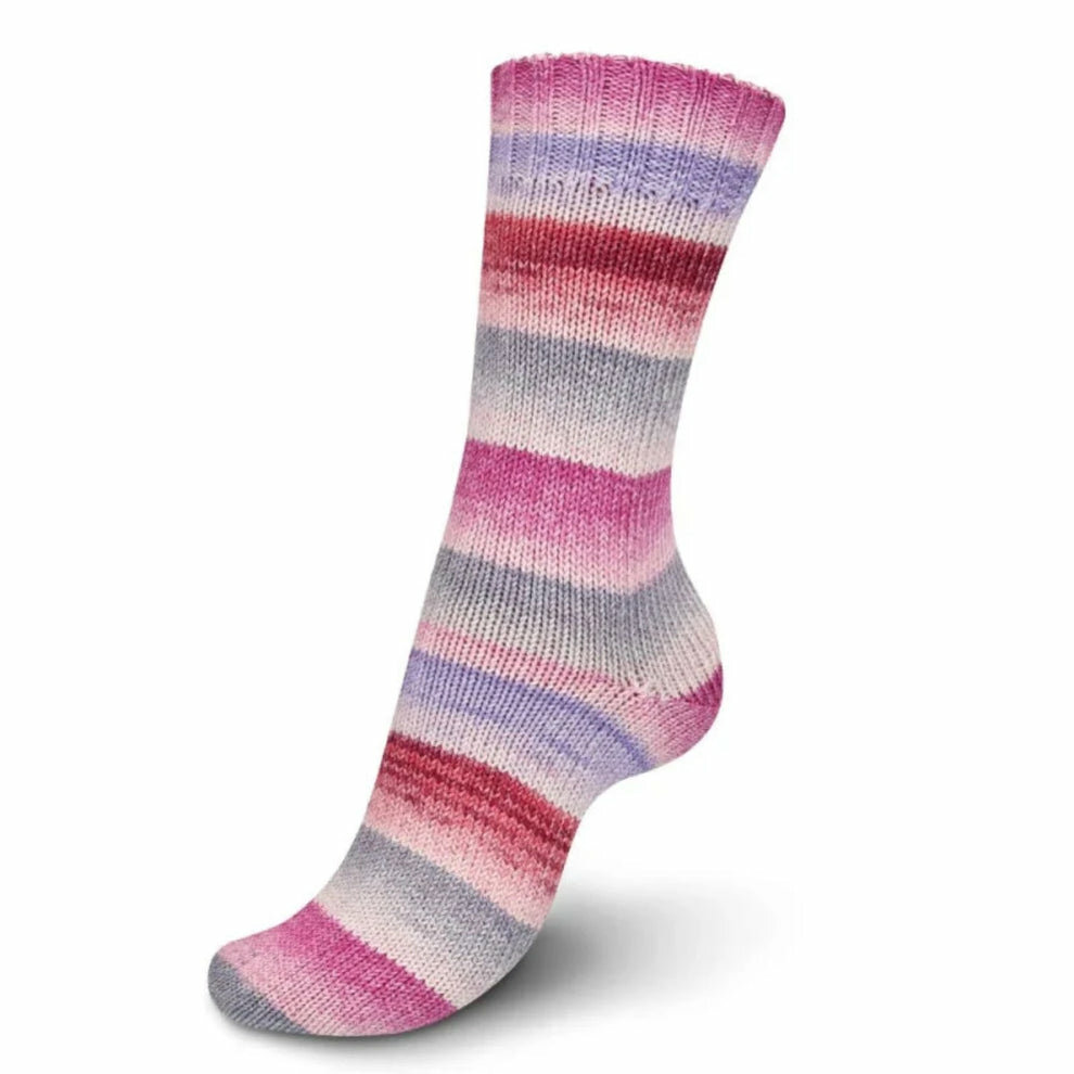 Regia Cotton Color Bloom 4-ply (02483 Тюльпан/Tulip) 1 моток 100 г/420 м