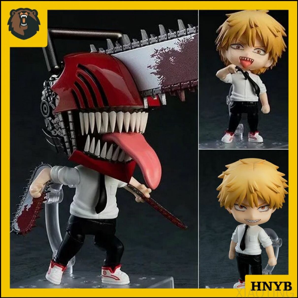 Фигурка Нендороид Человек Бензопила Дэнджи из аниме Chainsaw Man, коллекционная игрушка для фанатов, высота 10 см