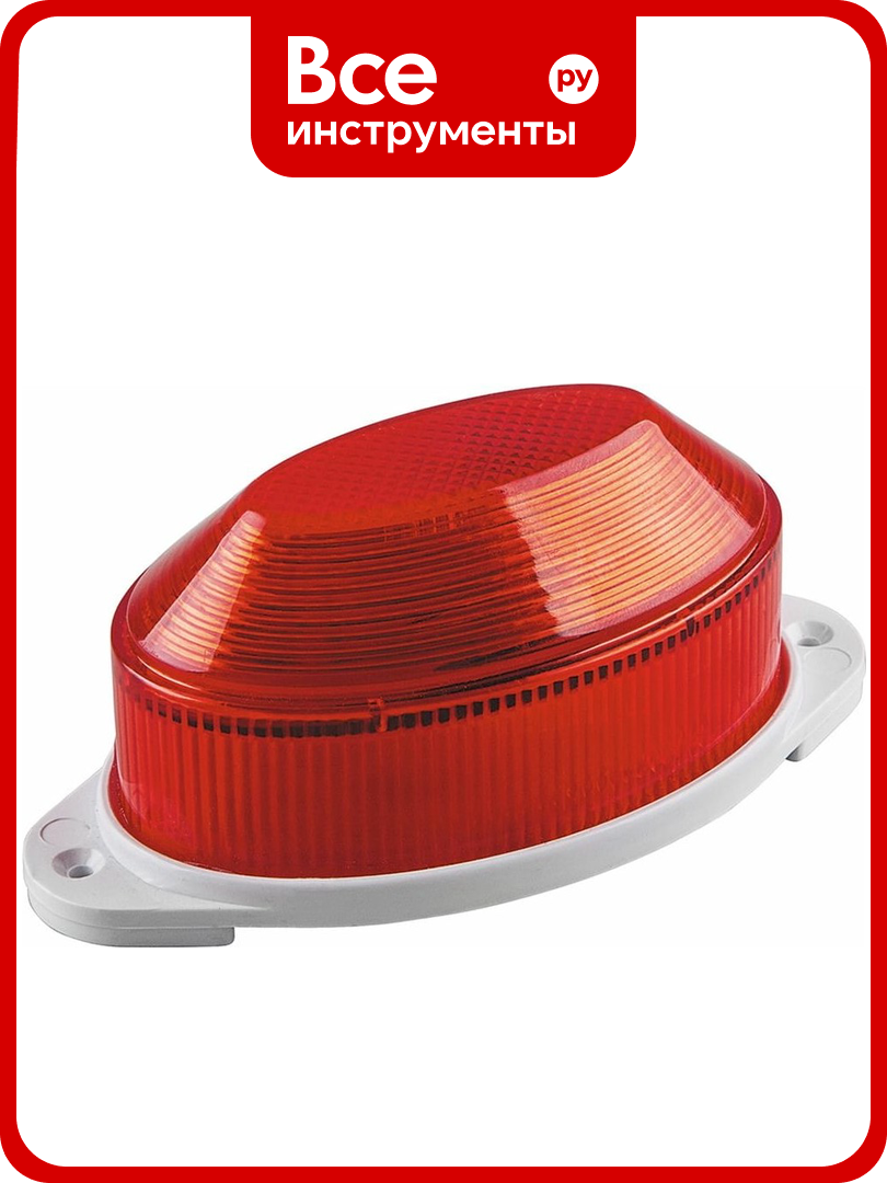 Cветильник-вспышка FERON стробы, 18LED 1,3W, красный STLB01 29895