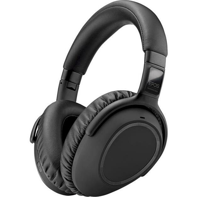 Гарнитура беспроводная Sennheiser ADAPT 660, Bluetooth/USB-донгл, накладные (с шумоподавлением), черный, 1000200