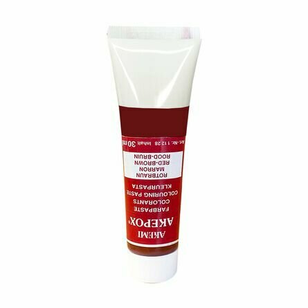 Колеровочная паста (краситель) для AKEPOX (Epoxy) AKEMI (Акеми), красно-коричневый 0,03 л.