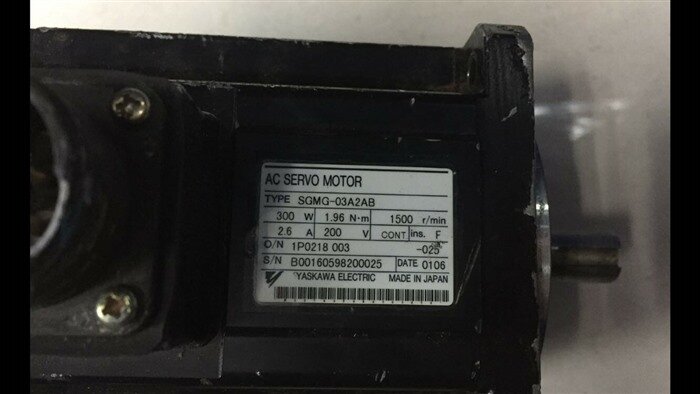 Модуль YASKAWA SERVO MOTOR SGMG-03A2AB refurbished