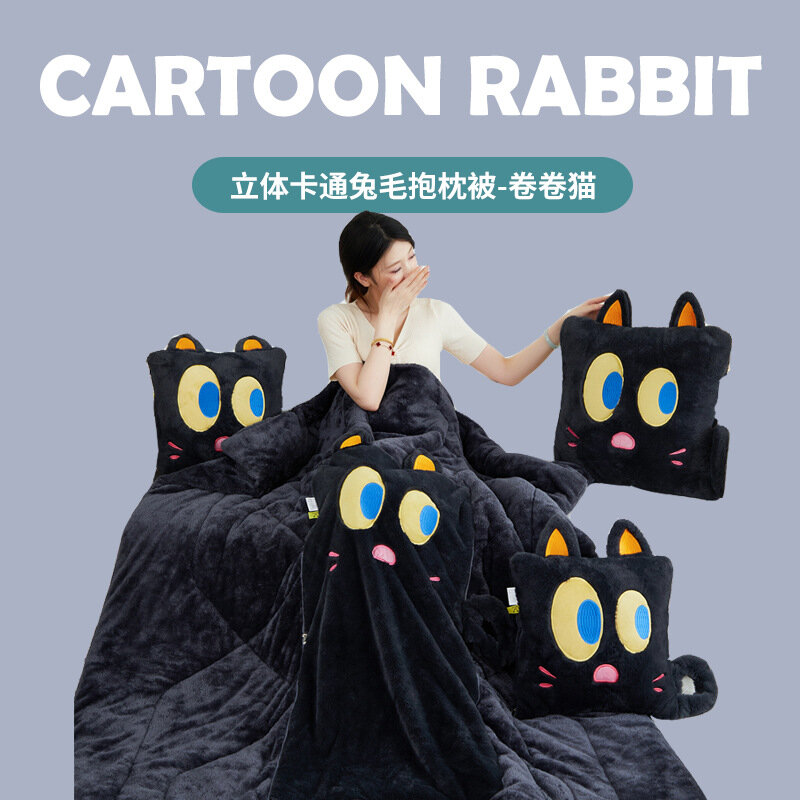 Одеяло-подушка Disney Stitch MINISO
