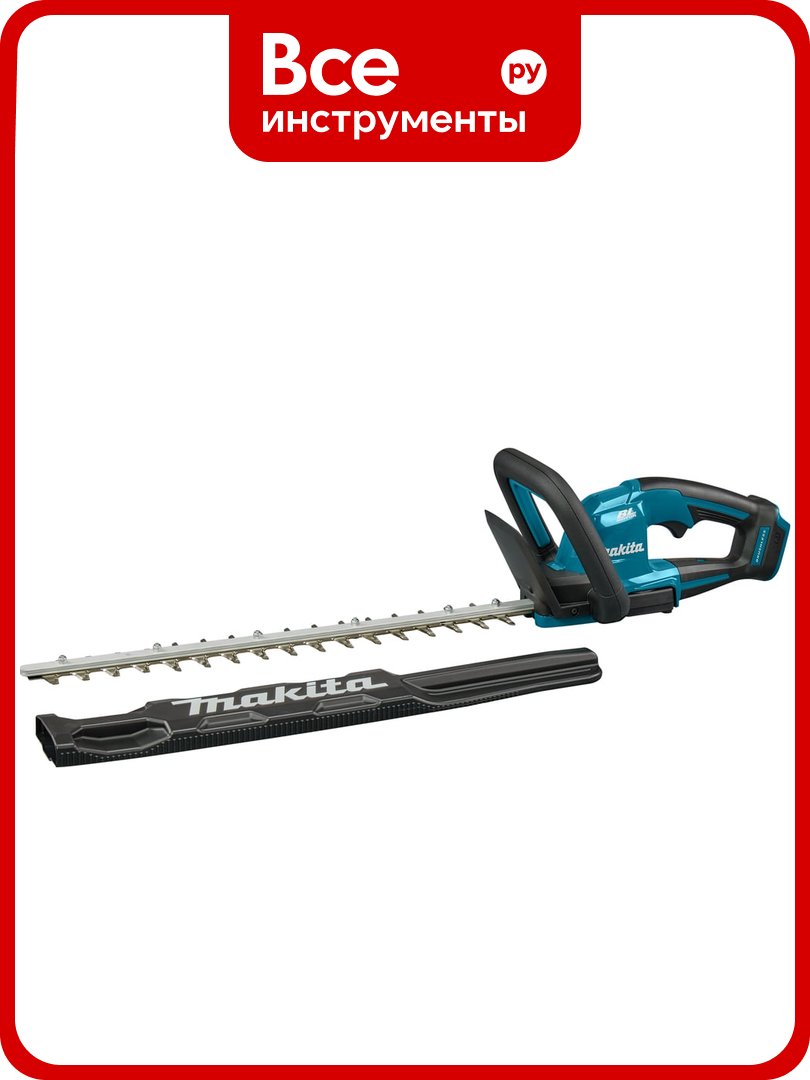 Аккумуляторный кусторез Makita 18 В, 60 см, 2700 ход/мин, без АКБ и ЗУ, DUH607Z